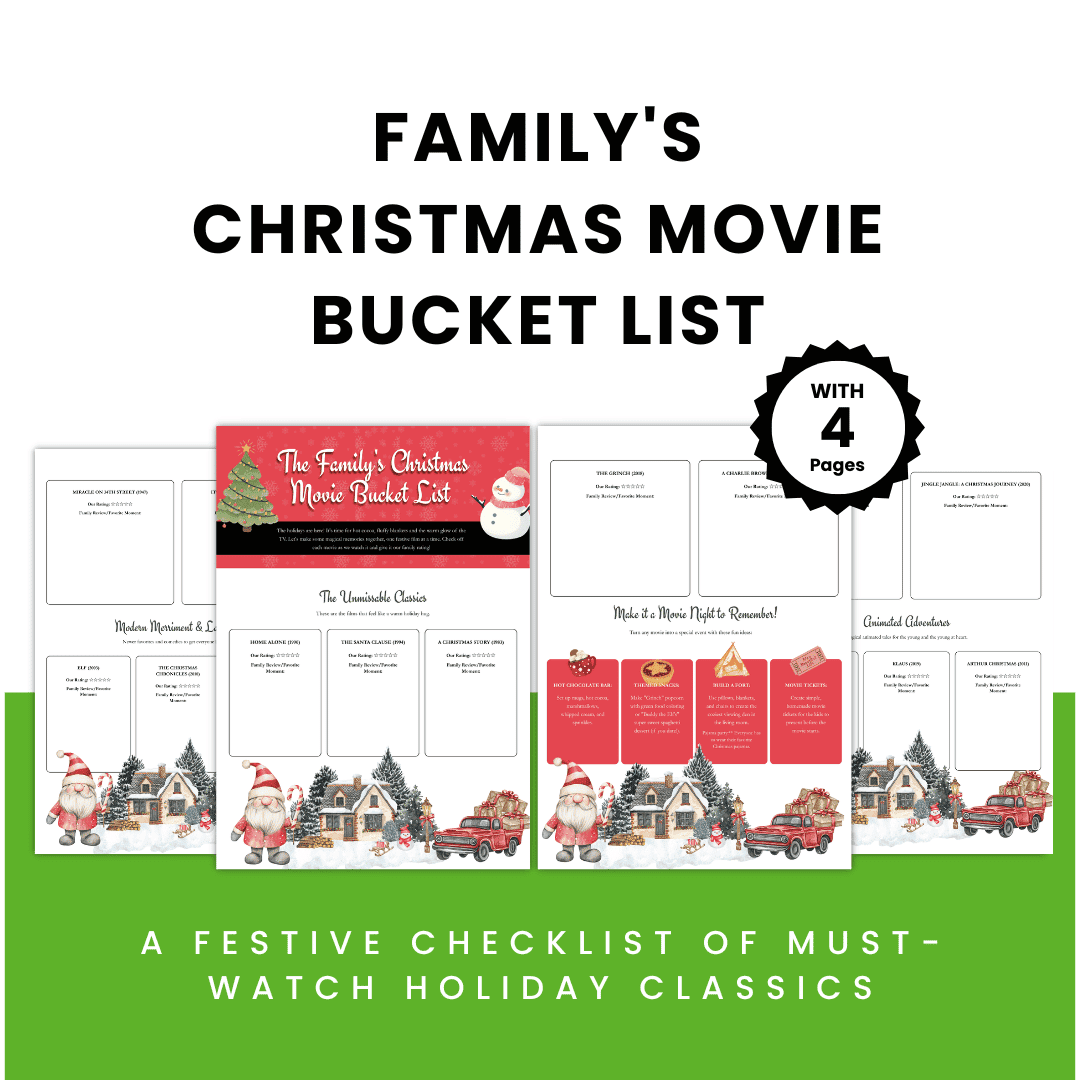Family's Christmas Movie Bucket List – HobbyScool