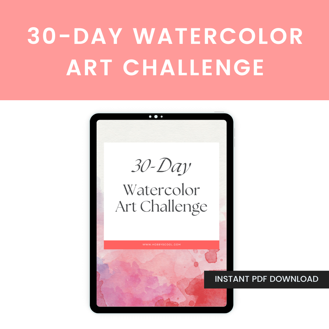 30-Day Watercolor Art Challenge – HobbyScool