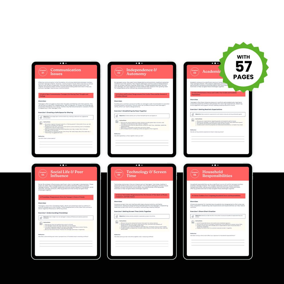 Bridging the Gap: A Workbook for Moms and Their Teenagers – HobbyScool