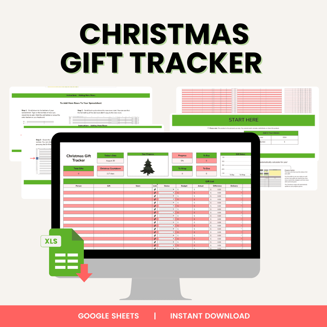 Christmas Gift Tracker – HobbyScool