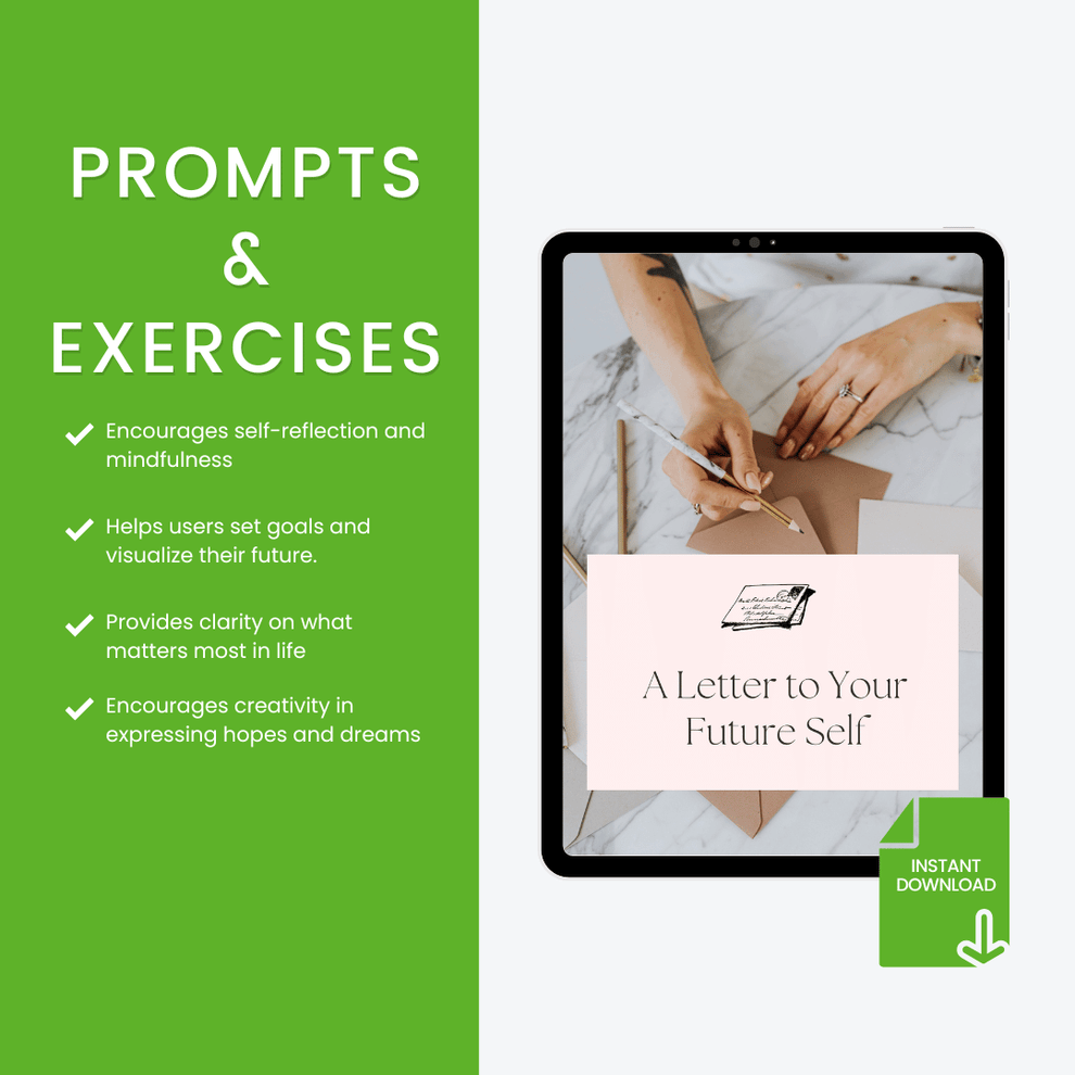 Letter to Your Future Self Template Pack – HobbyScool