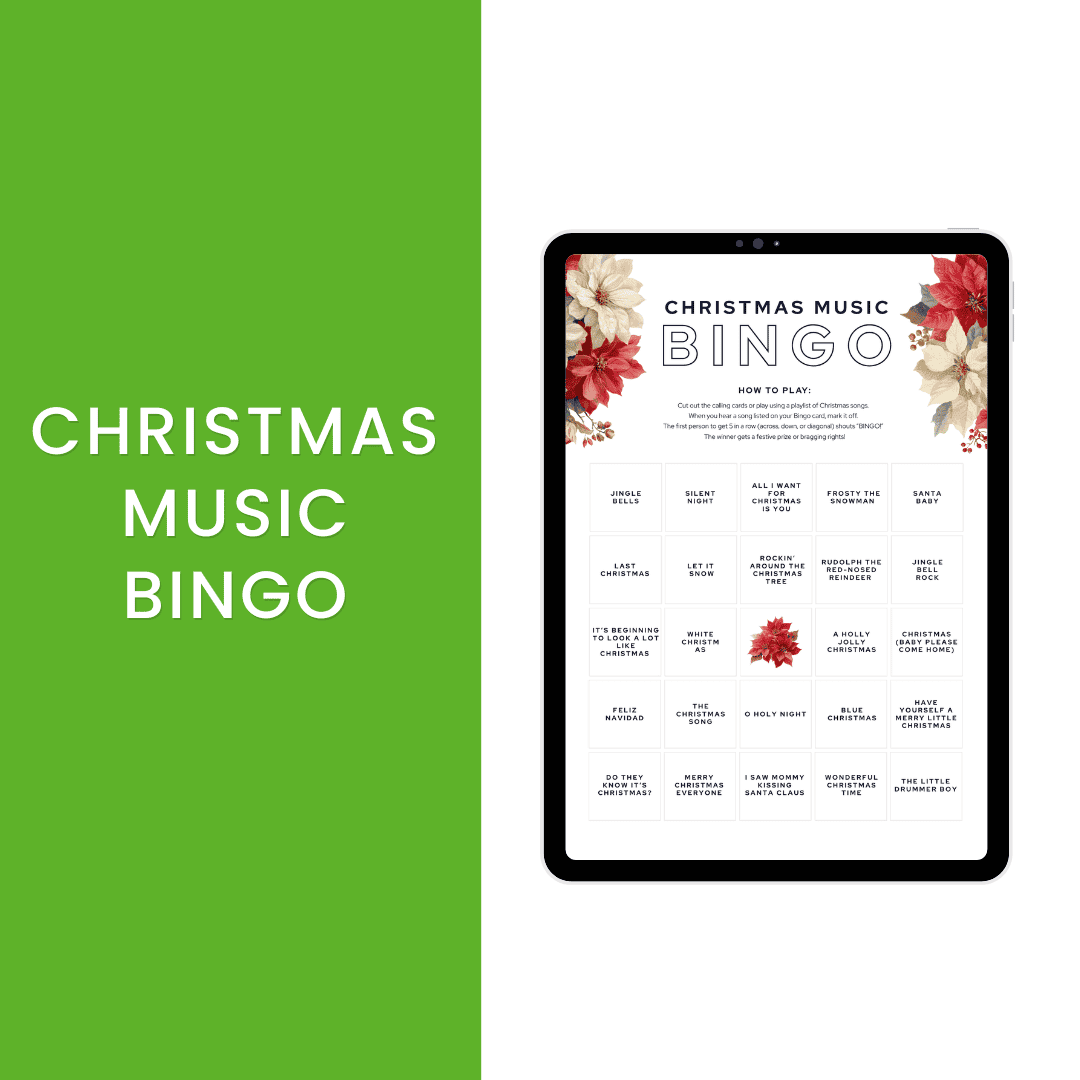 Christmas Music Bingo Sampler Game – HobbyScool